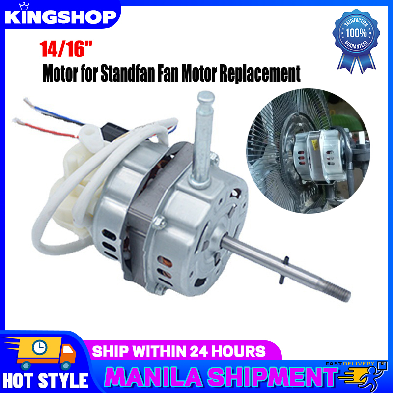 14/16" Motor for Standfan Fan Motor Replacement Capacitor Neck Shaft ...
