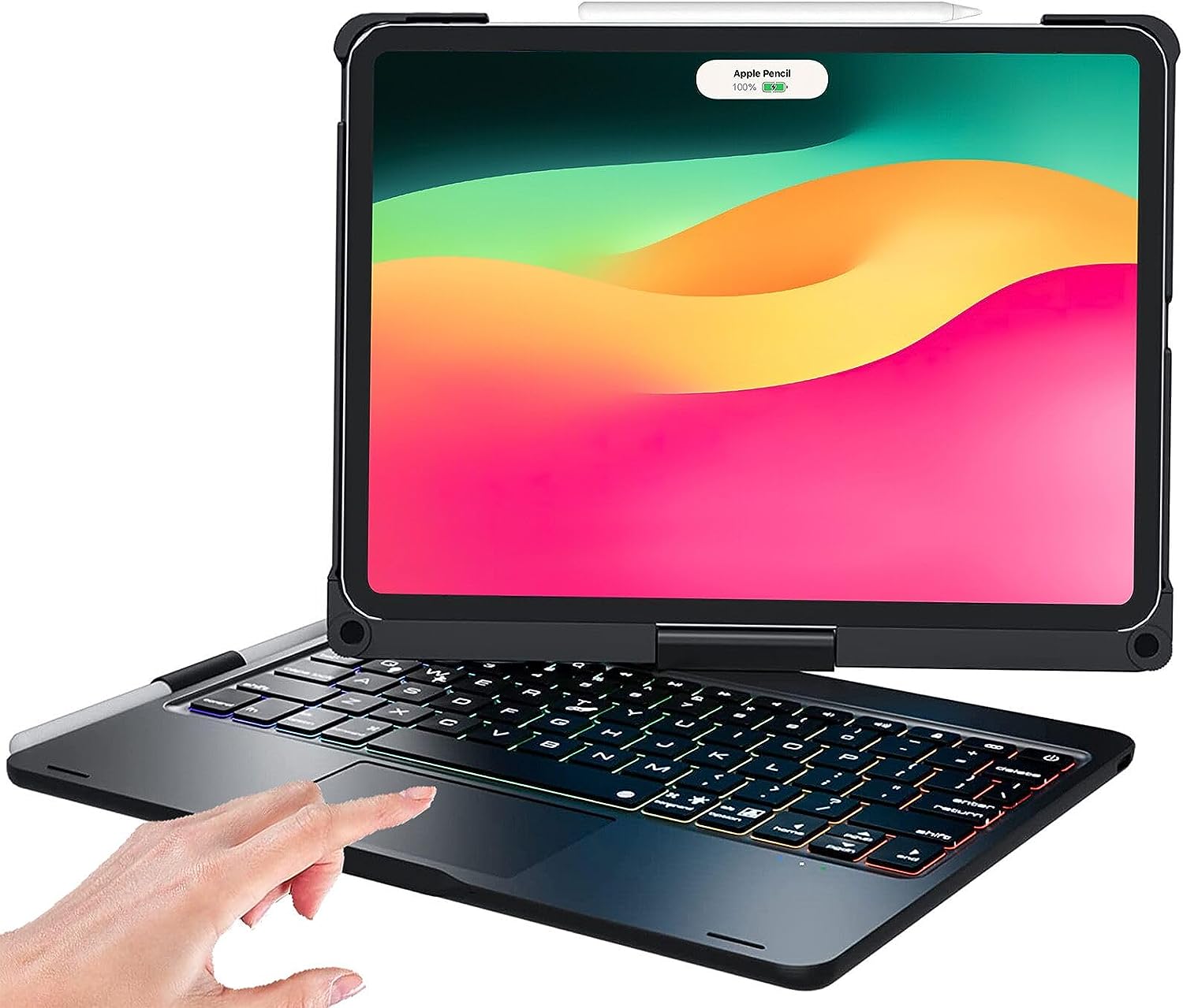 360° Rotatable Wireless Keyboard Case for iPad Pro 11 inch 2022 2021 ...