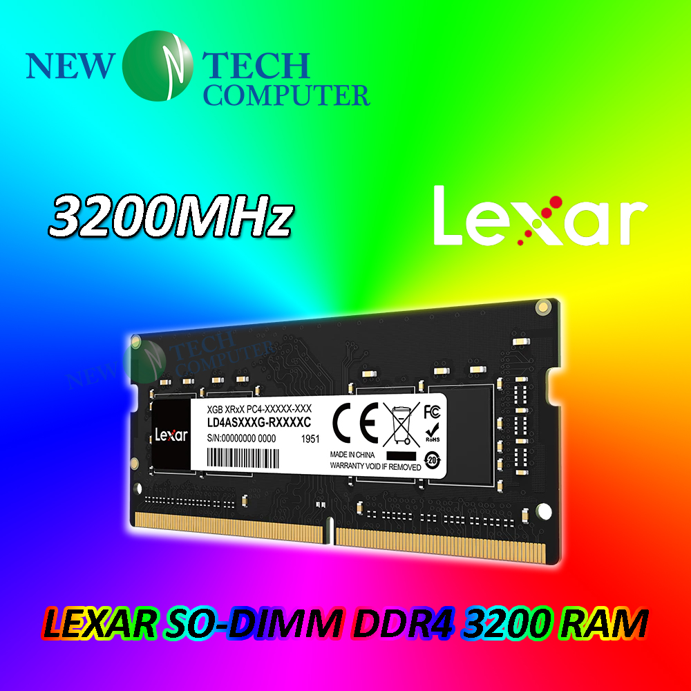 LEXAR DDR4 8GB 4GB 3200MHZ 2666MHZ Notebook Laptop Sodimm Ram UP-GRADE ...