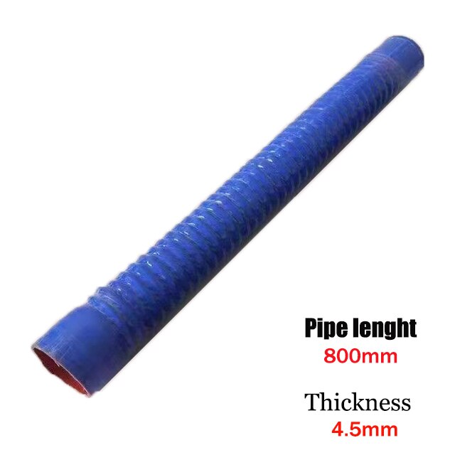 ID 30-100Mm Blue Universal Silicone Flexible Hose Radiator Tube Pipe ...