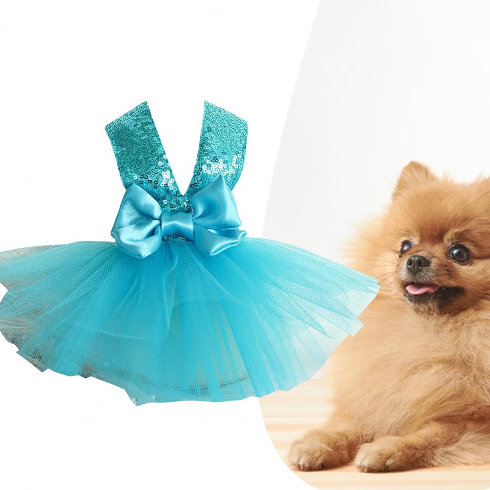 【VintageEssence】Dog Dress Thin Pet Dress Breathable Bichon Pet Dress ...