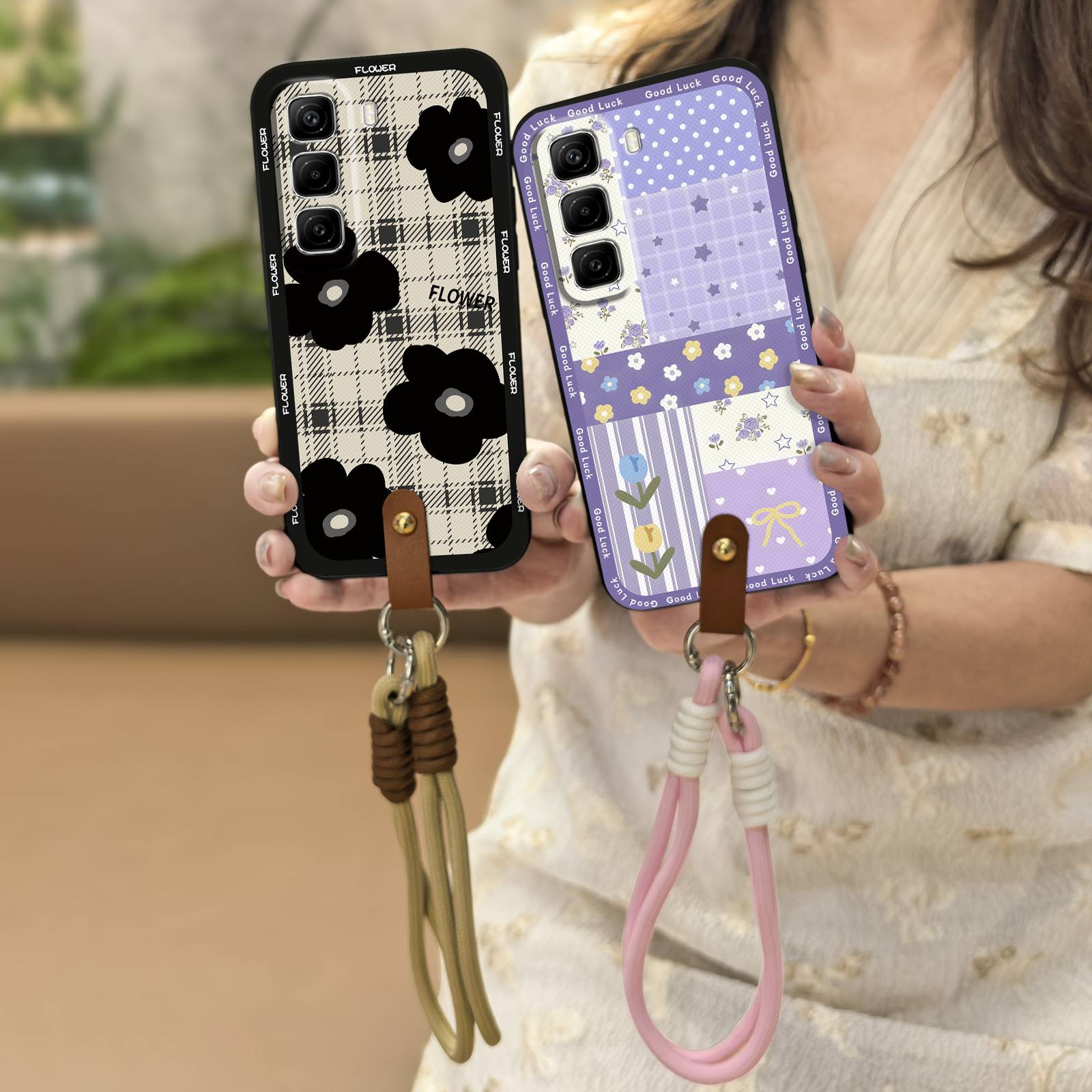 Full wrap Durable Phone Case For infinix Hot50 Pro+/X6880 TPU Back ...