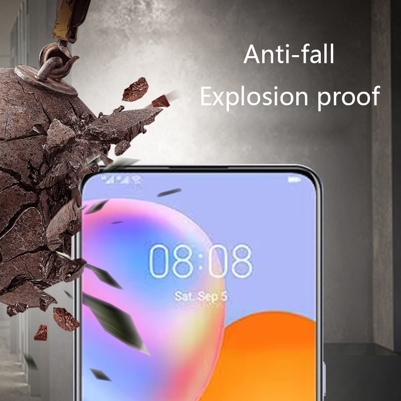 (1PCS)Tokifu For Huawei Y9A 9H 2.5D Full Cover Tempered Glass Screen ...