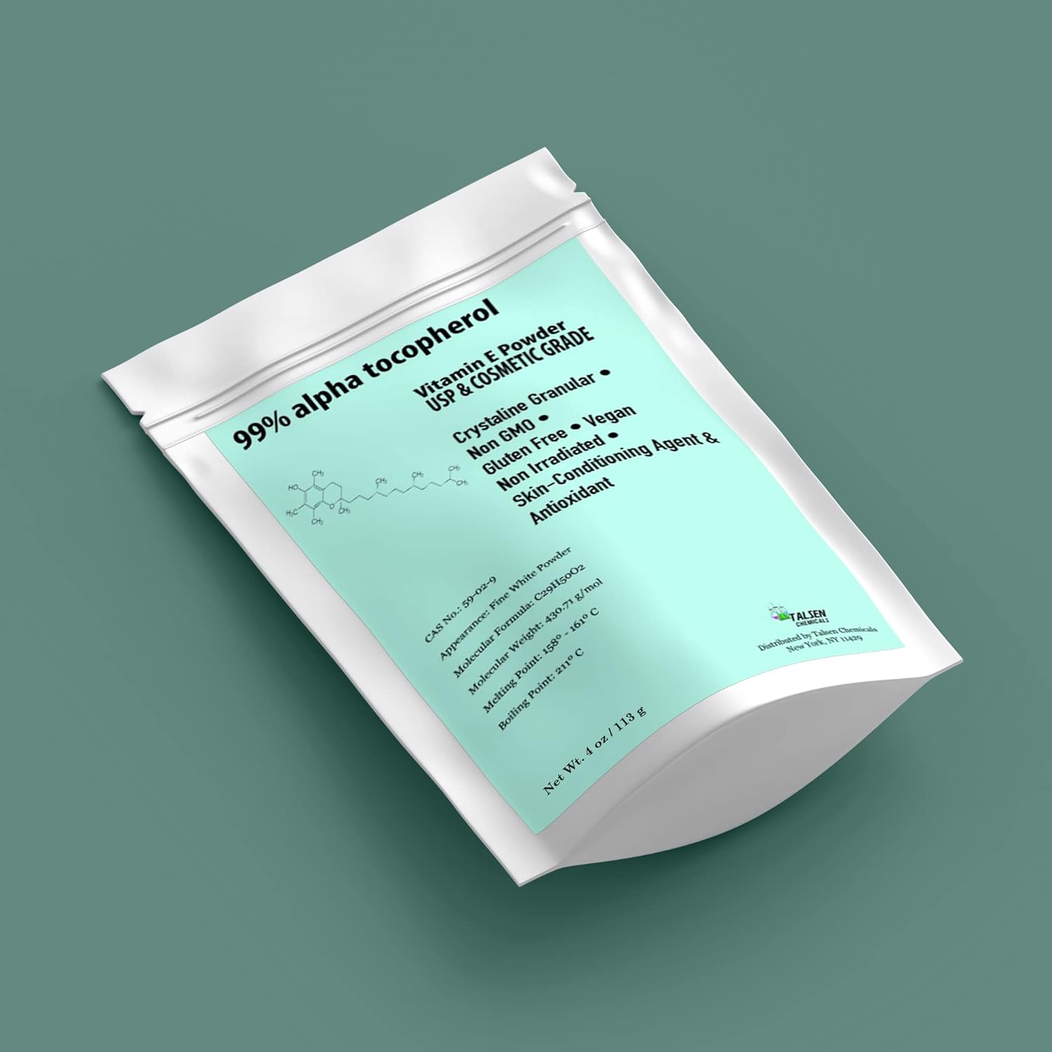 Alpha Tocopheryl Acetate Vitamin E Powder for Skin Care DIY Cosmetic ...