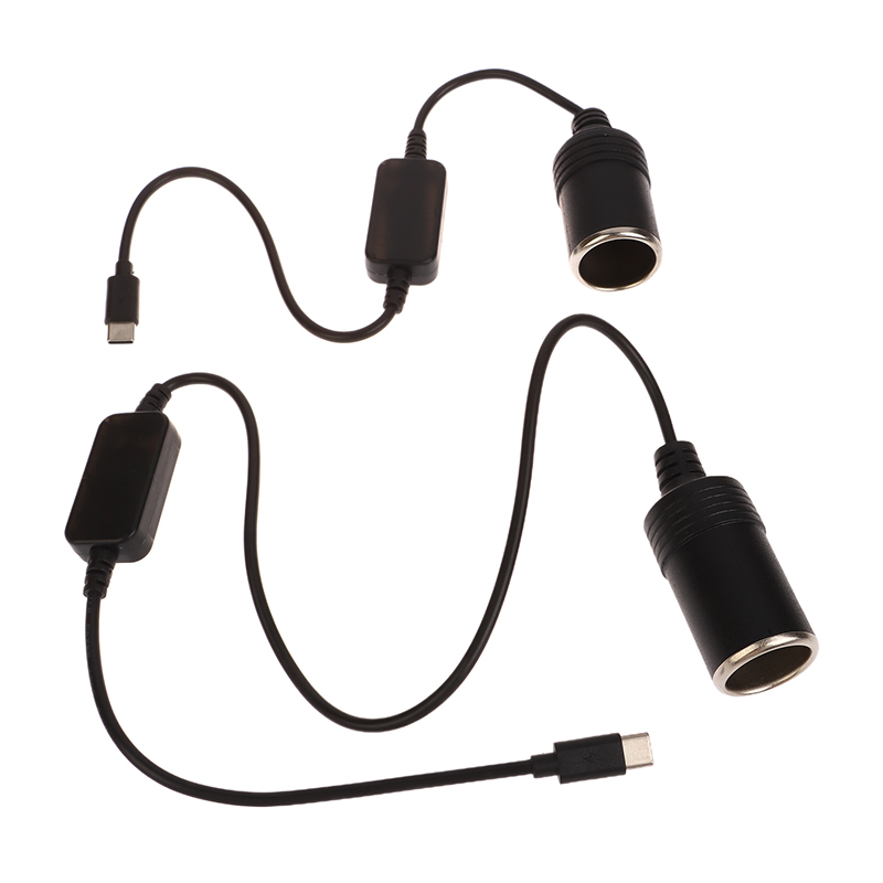 【In-Demand Item】 USB C Type C To 12V Car Socket Female Converter ...