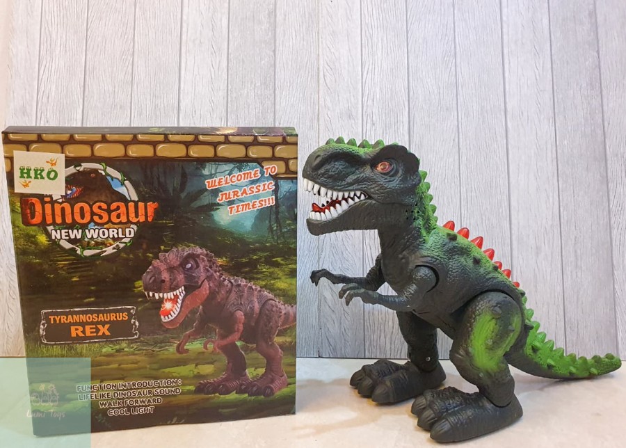 Mainan Tyrannosaurus Robot T-REX Berjalan - Robot Kingkong / Simpanse ...