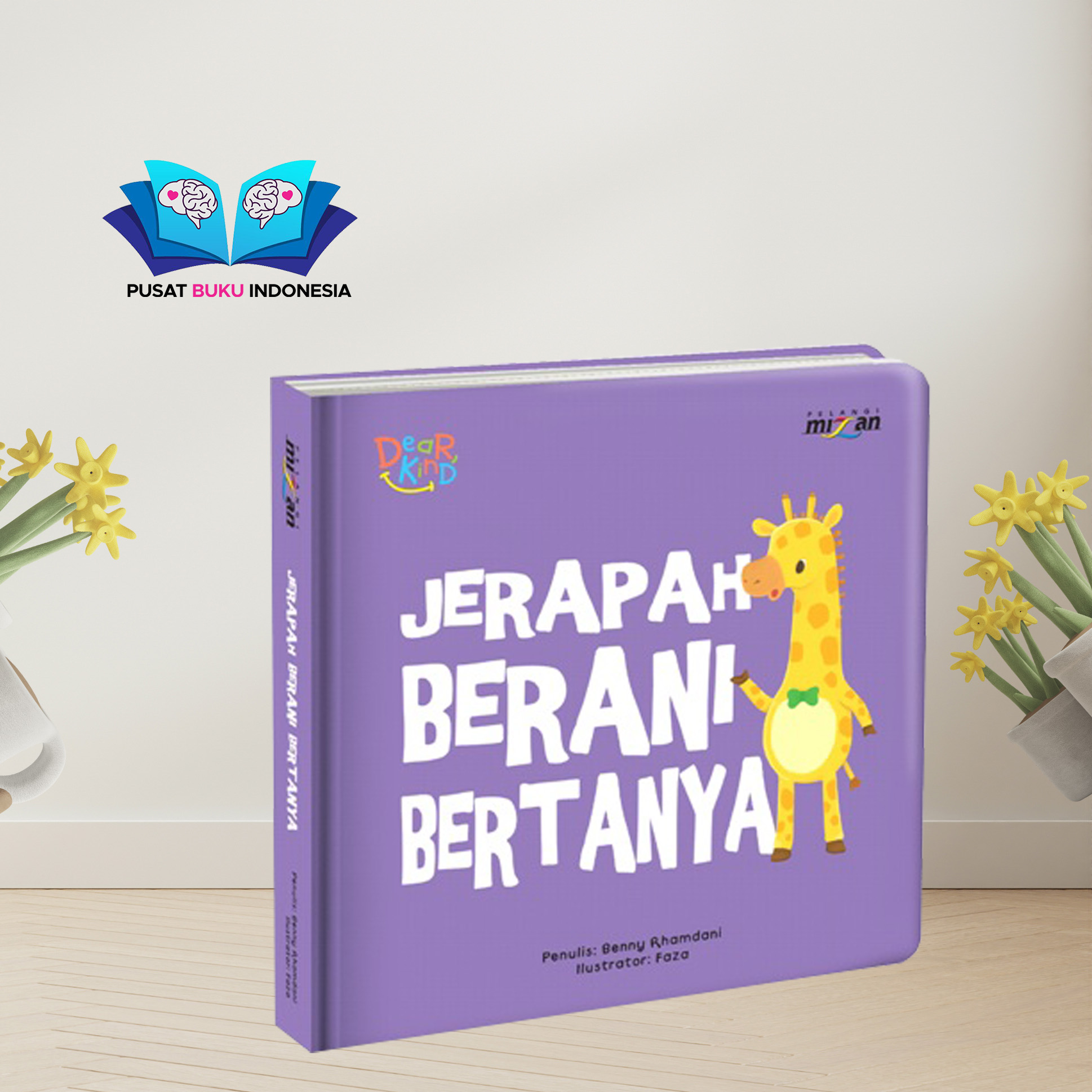 BUKU DONGENG CERITA ANAK JERAPAH BERANI BERTANYA ANAK TK PAUD BOARD ...