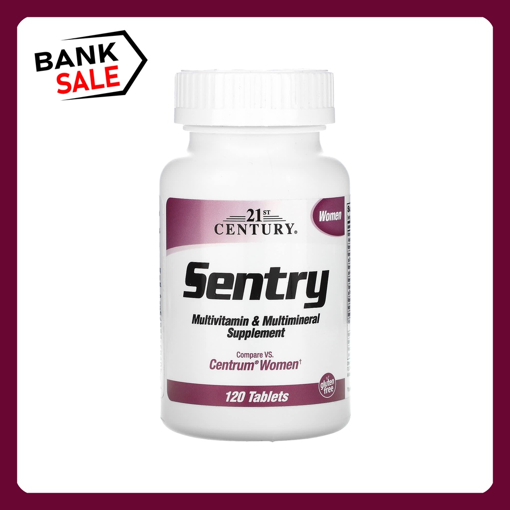21st Century, Sentry Women, Multivitamin & Multimineral Supplement, 120 ...
