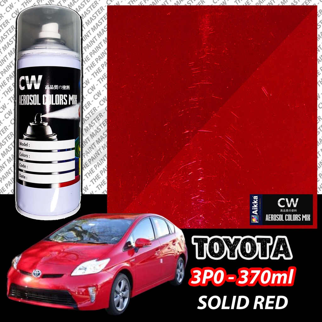 TOYOTA PRIUS GEN 3 Touch Up Paint Colors CW Aikka Aerosol DIY Cat Spray ...