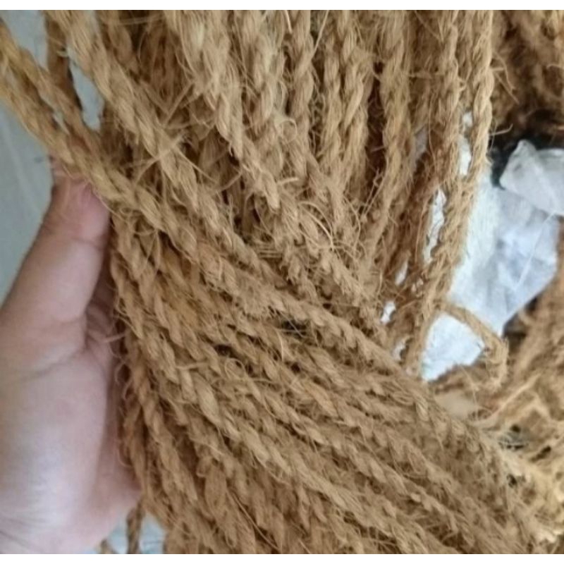 Tali tambang serabut kelapa halus/tali rami sabut kelapa panjang ...