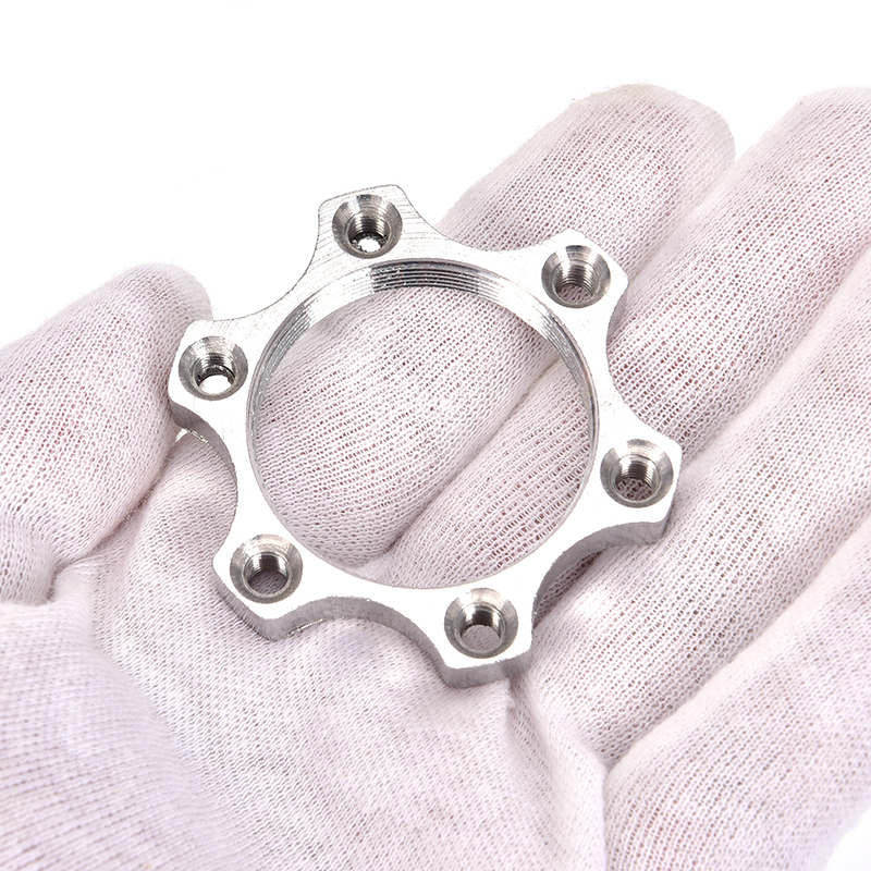 Bike Bicycle Freewheel Threaded Hubs Disk Disc Brake Rotor 6 Bolt ...