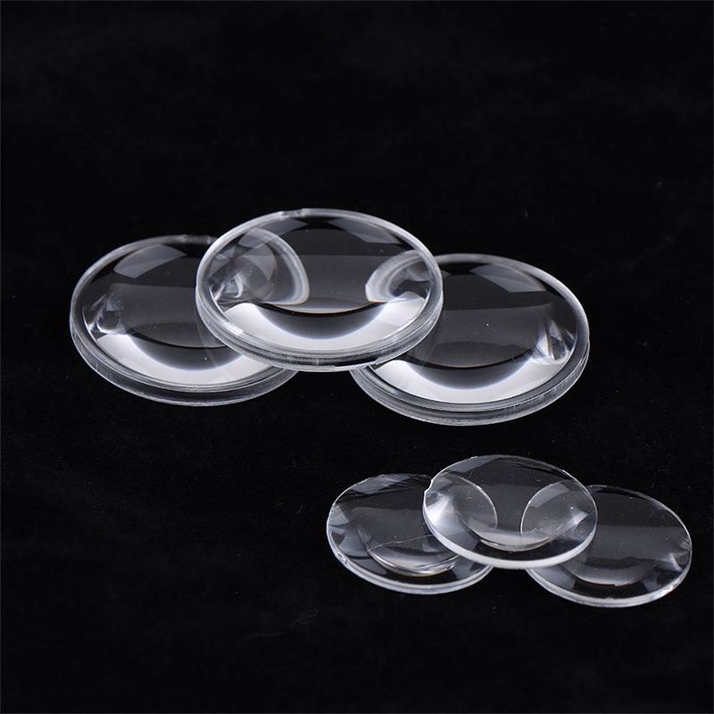 5pcs Acrylic Optical Lens 25mm 37mm Diameter Plano Convex Lens VR ...