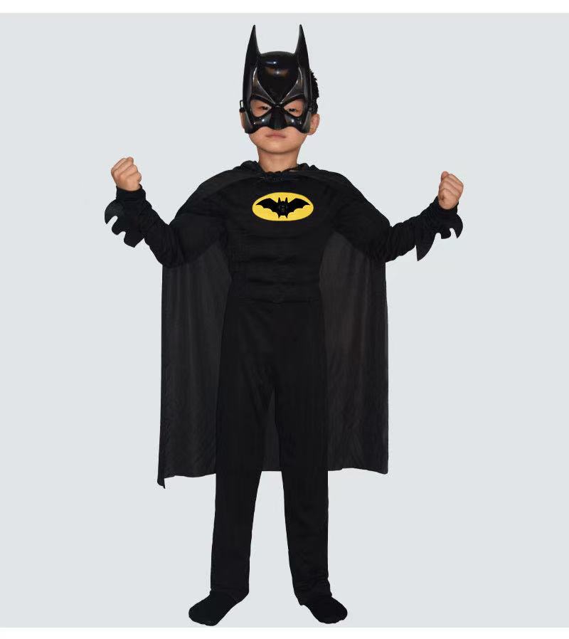 HomeSik Muscle Batman for Kids/Adults Costume, Marvel Superhero Bat Man ...
