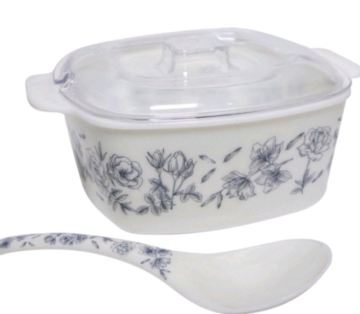 Melawares Allison Square 1pc Casserole with Cover and Spoon | Lazada PH