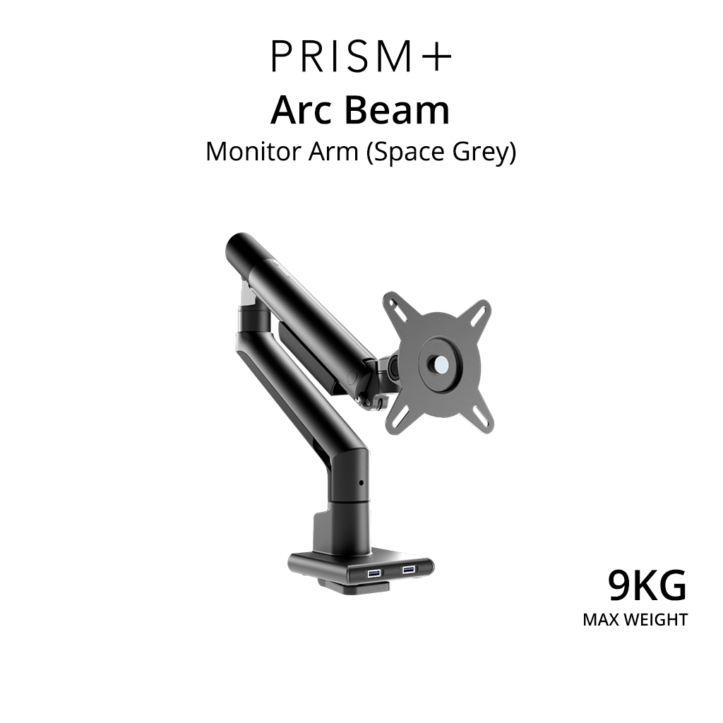 PRISM+ Arc Beam Single Monitor VESA Monitor Arm | Lazada Singapore