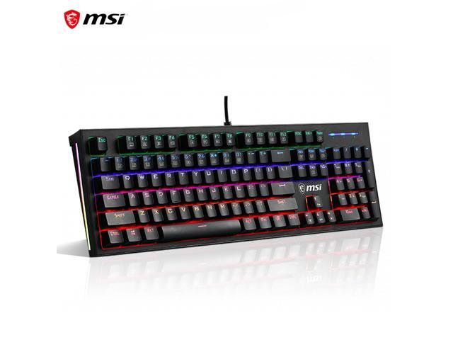 MSI VIGOR GK50Z | MSI VIGOR GK50Z mini Gaming Mechanical Keyboard with RGB Light Black | White ...