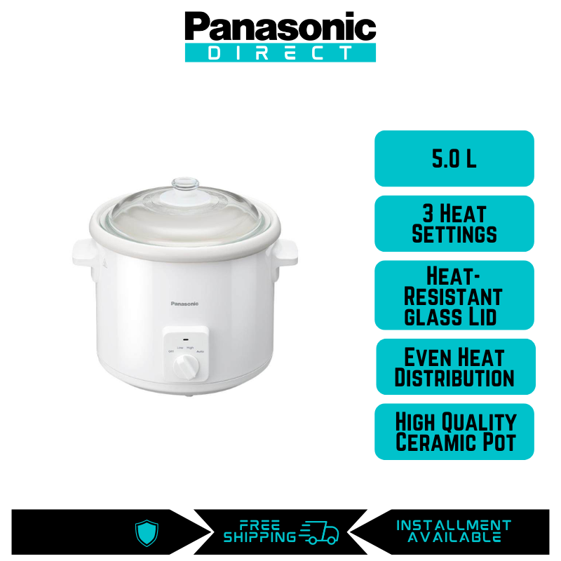 Panasonic NF-N51A 5.0L Slow Cooker NF-N51AWSK | Lazada