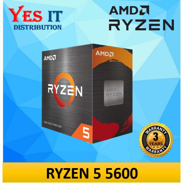 / Computer CPU / AMD RYZEN 5500 5600 5600X 5600G 5700G 5800X 5800X 3D ...