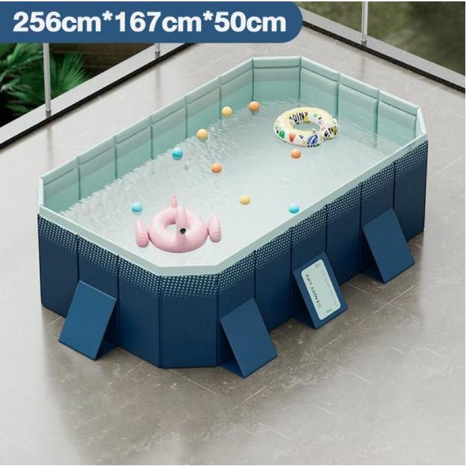 Swimming Pool Large Foldable Family Swimming Pool 3.0/2.6/2.1M Non ...