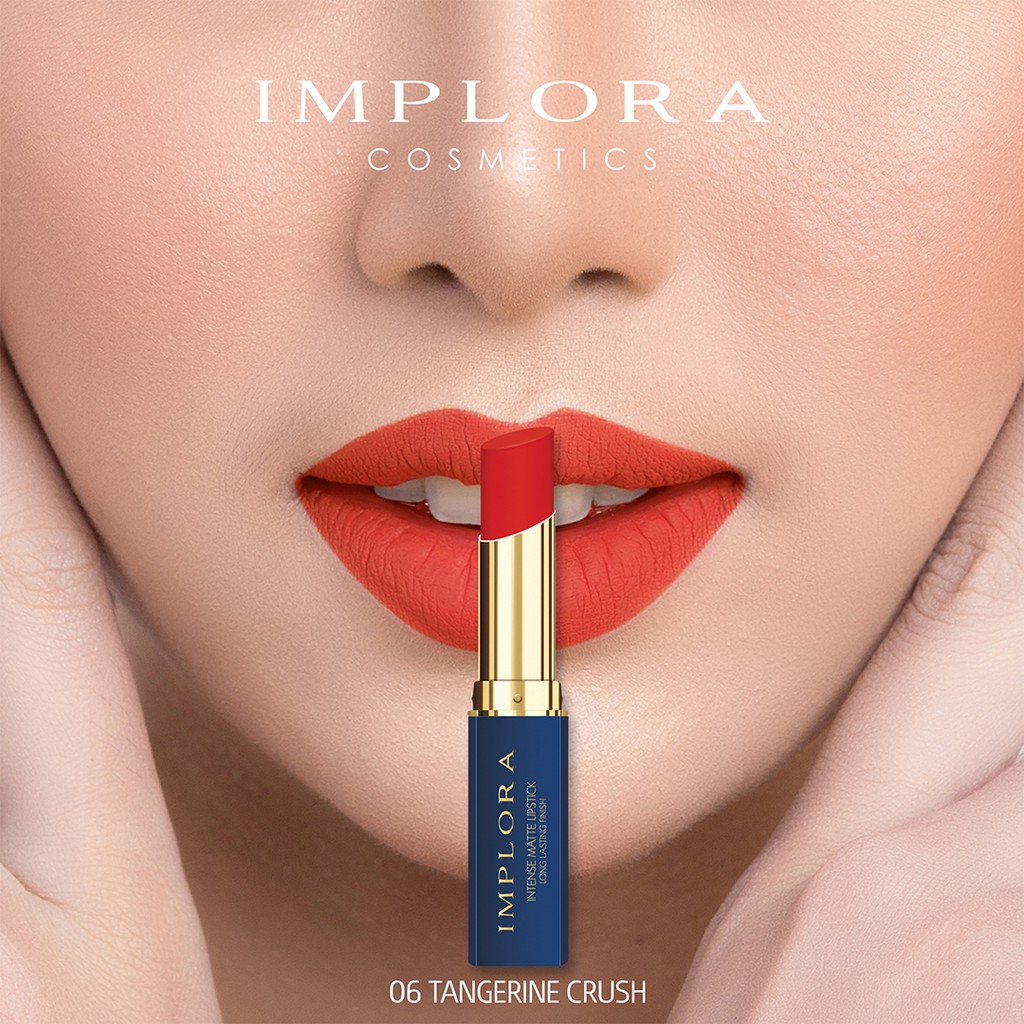 Implora Intense Matte Lipstick Long Lasting Finish Lipstik LIPSTIK ...
