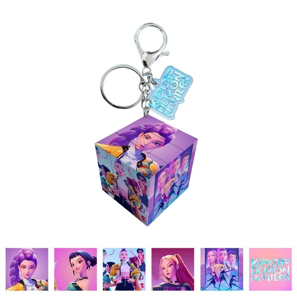Fashion Huntrix Saja Boys Kpop Demon Hunters Keychain Rumi Mira Zoe ...