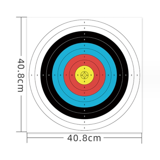 30PCS/SET Outdoor Archery Target Paper 40/60CM Matte Hanging Target ...