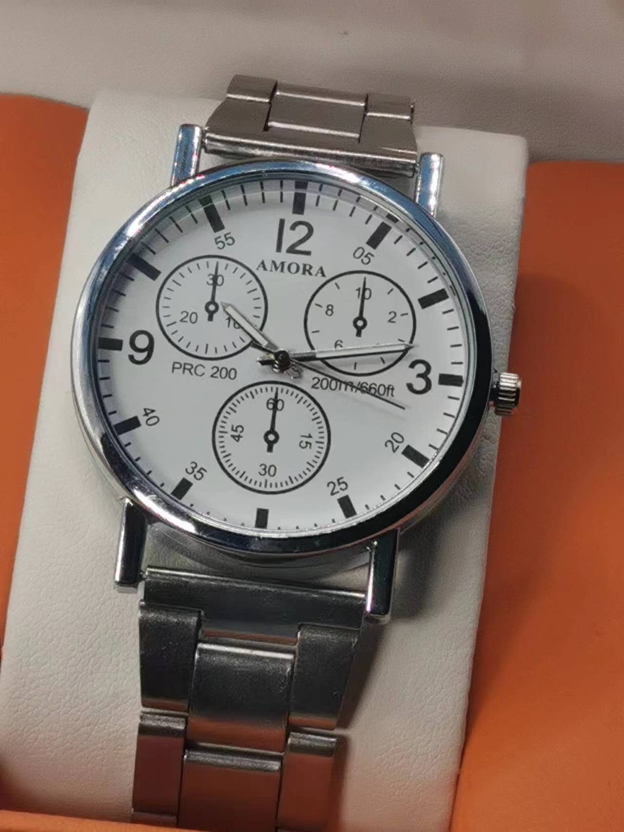 【Special offer】AMORA Direct Manufacturer Male Gift Watch - Simple Steel ...