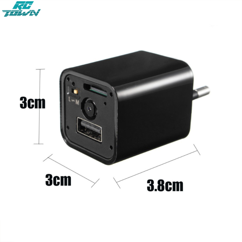 HD 1080p Wall Mini Usb Charger Camera Monitor Home Security ...