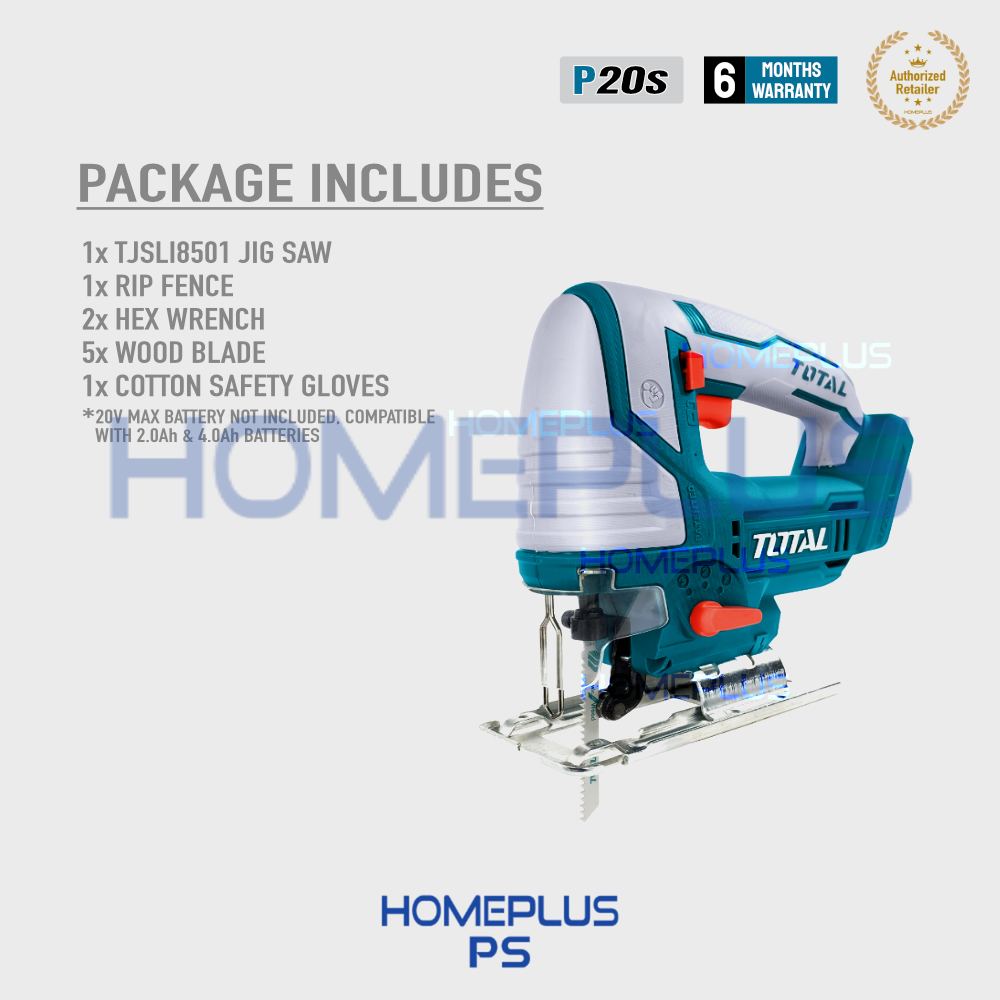Homeplus Total TJSLI8501 P20S 20V Cordless Lithium-Ion Battery Heavy ...