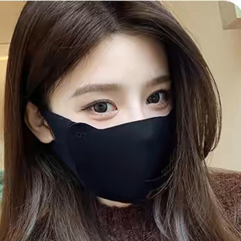 1/2Pcs Washable Face Cover for Women Winter Windproof Mask Outdoor ...