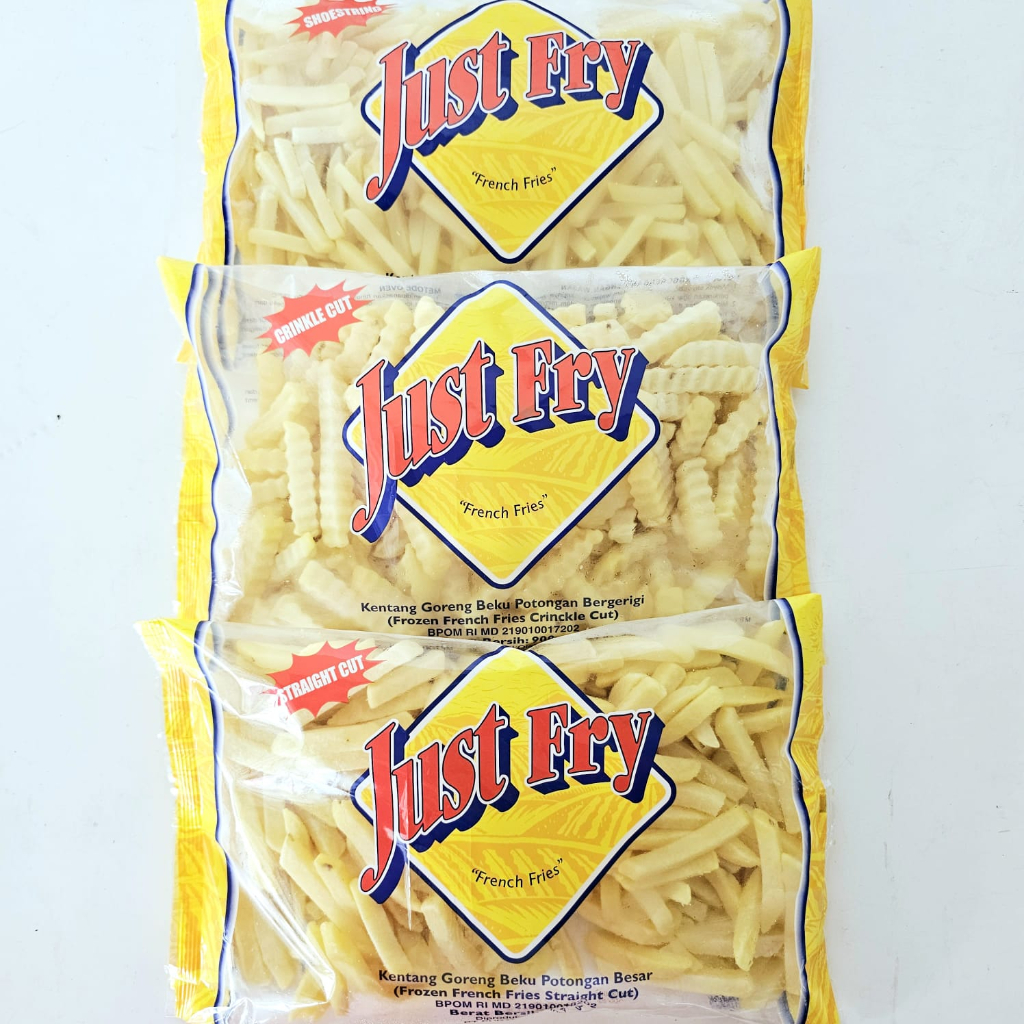 JUST FRY kentang goreng 900gr | Lazada Indonesia
