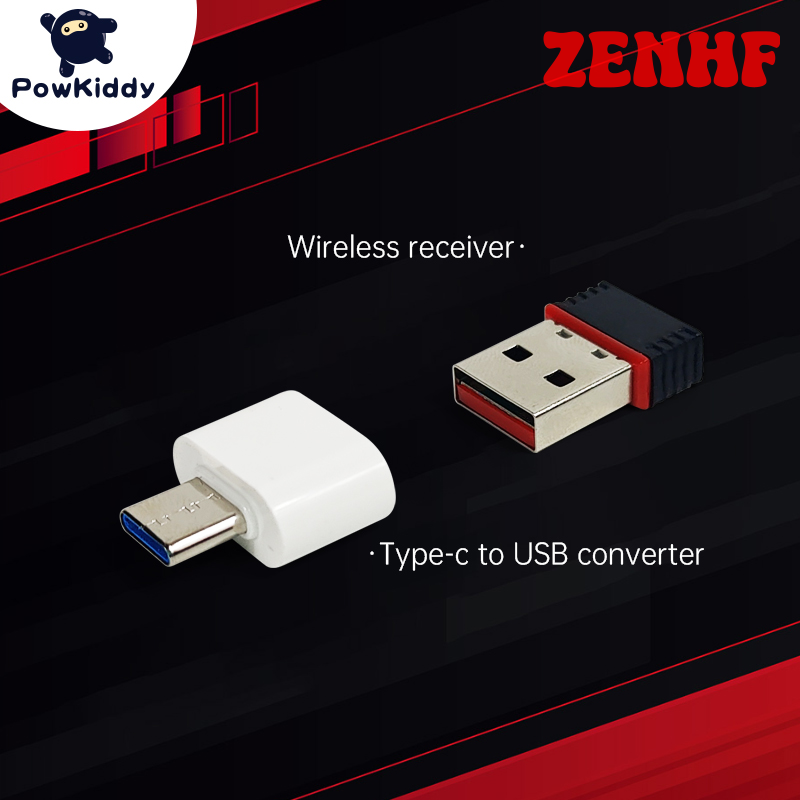 [ZENHF] POWKIDDY RGB20S USB WiFi Adapter Bluetooth4.0 150Mbps SmartAP ...