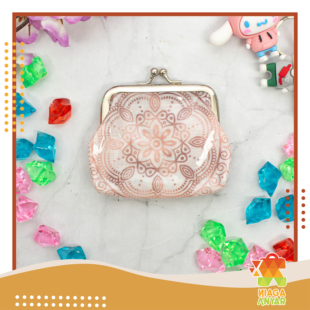 NA Dompet Koin Jepit / Dompet Behel / Receh Karakter Warna | Lazada ...