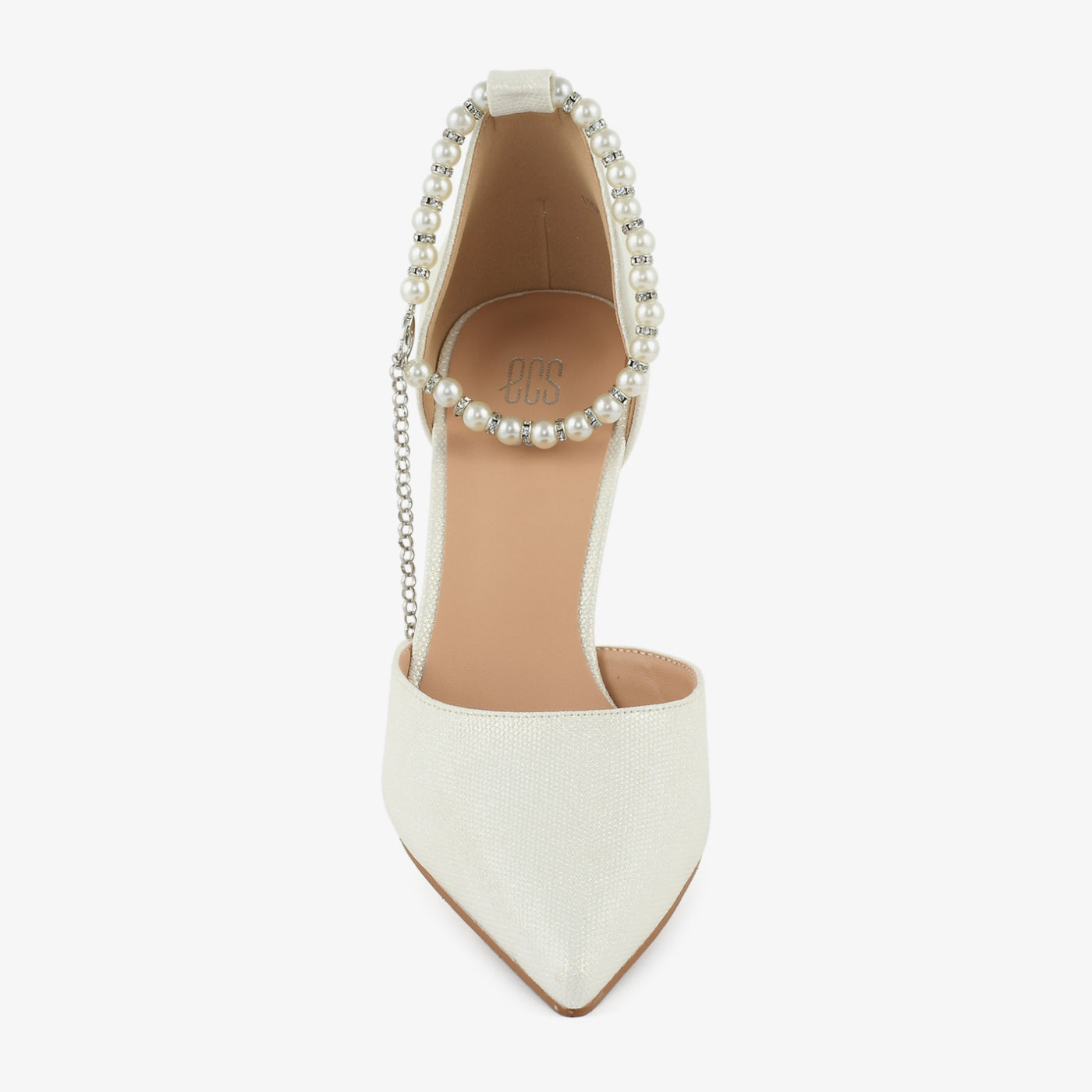ECS Aurora Pearl 4 Inch Heel Coat Shoes For Women | Daraz.pk