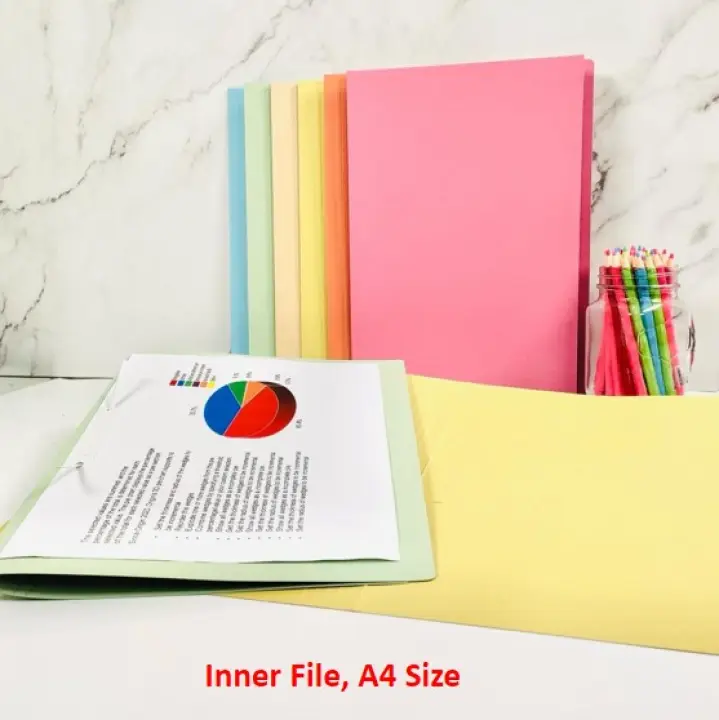 [SG Stock] Centre Paper File A4 F4 | Inner File | Pocket File | Flat ...