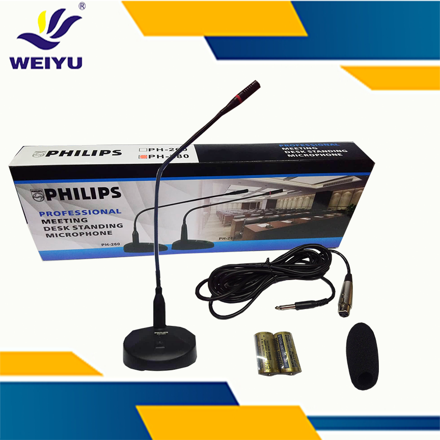DESK STANDING MICROPHONE PHILIPS PH - 280 MEETING PROFESSIONAL | Lazada PH