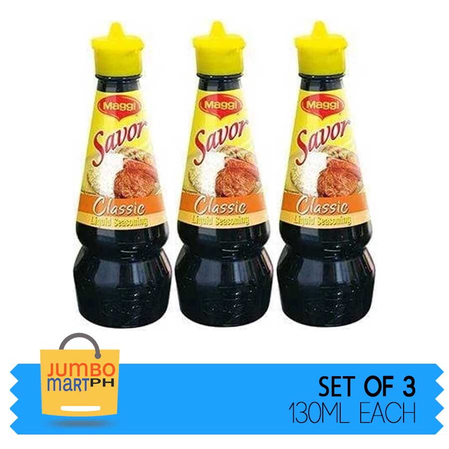 MAGGI SAVOR CLASSIC LIQUID SEASONING 130ML / SET OF 3 | Lazada PH