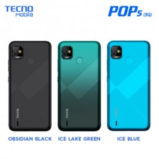 Tecno POP5 (3G) / จอ 6.1" / กล้องหน้า 5MP กล้องหลังสองตัวพร้อมแฟลชความ ...