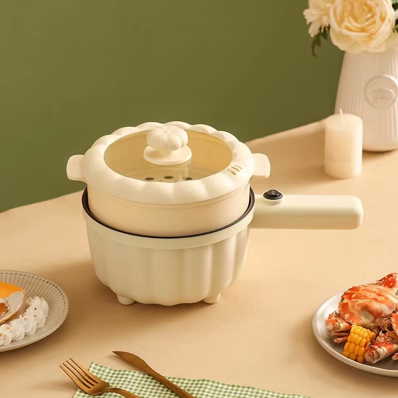 B.S.B Multi functional electric cooker 2L steamer Pot Non-Stick Frying ...