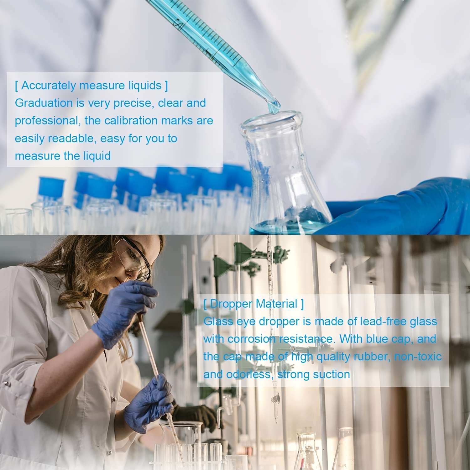 【Deal of the day】 Graduated Burette Laboratory Pipette With Large Cap ...