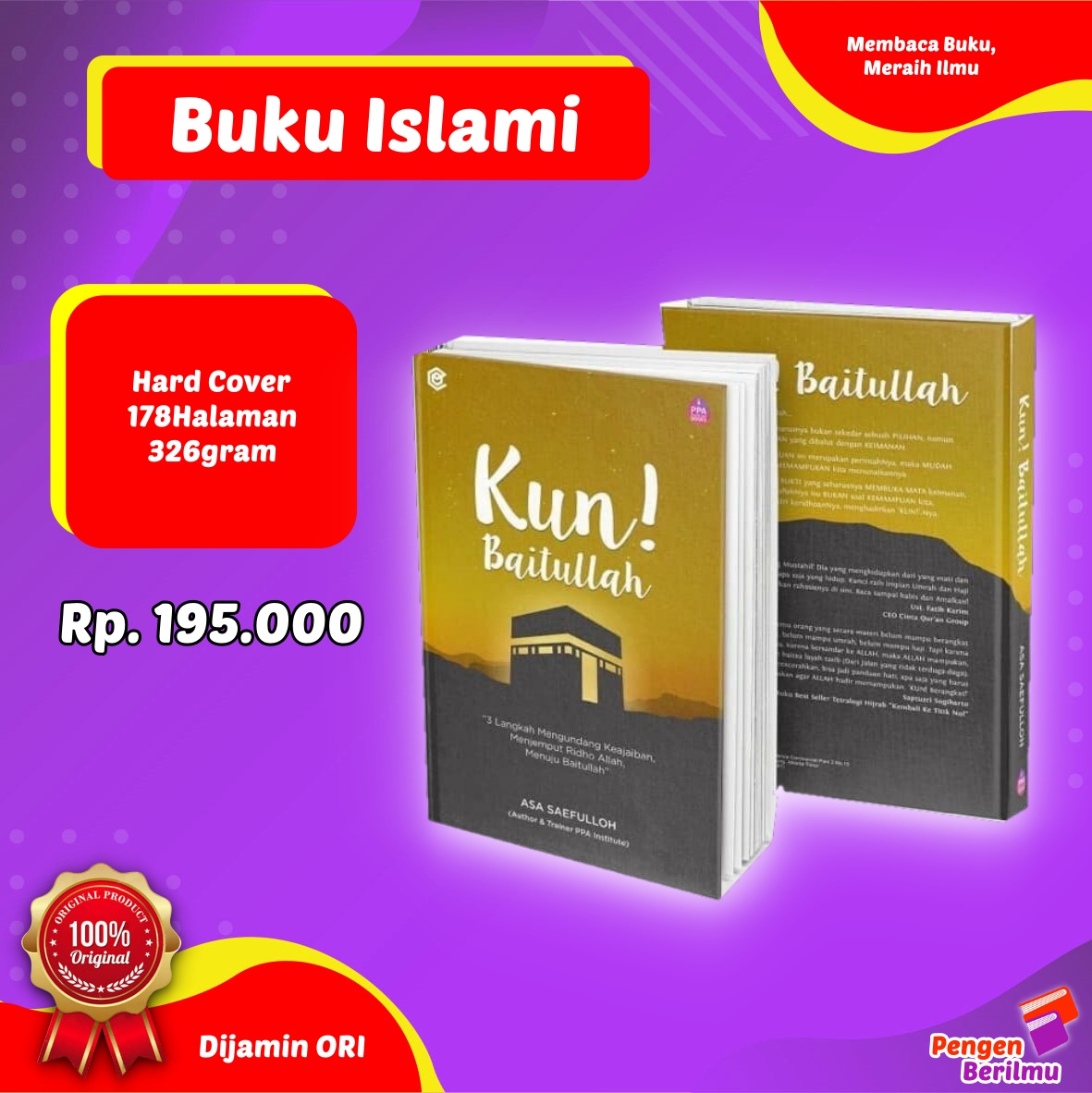 Buku KUN! Baitullah - PPA Book | Lazada Indonesia