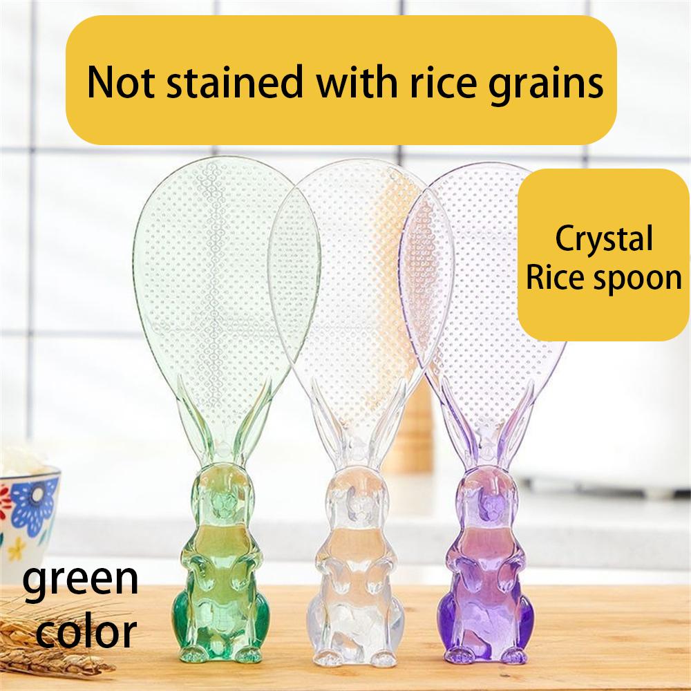 Little Rabbit Vertical Non-stick Rice Spoon Household Rice Spoon Korean ...