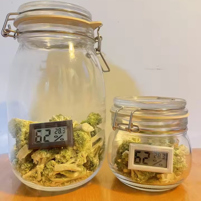 6/4/2pcs Mini Digital Hygrometer Gauge , Temperature Humidity Meter for ...