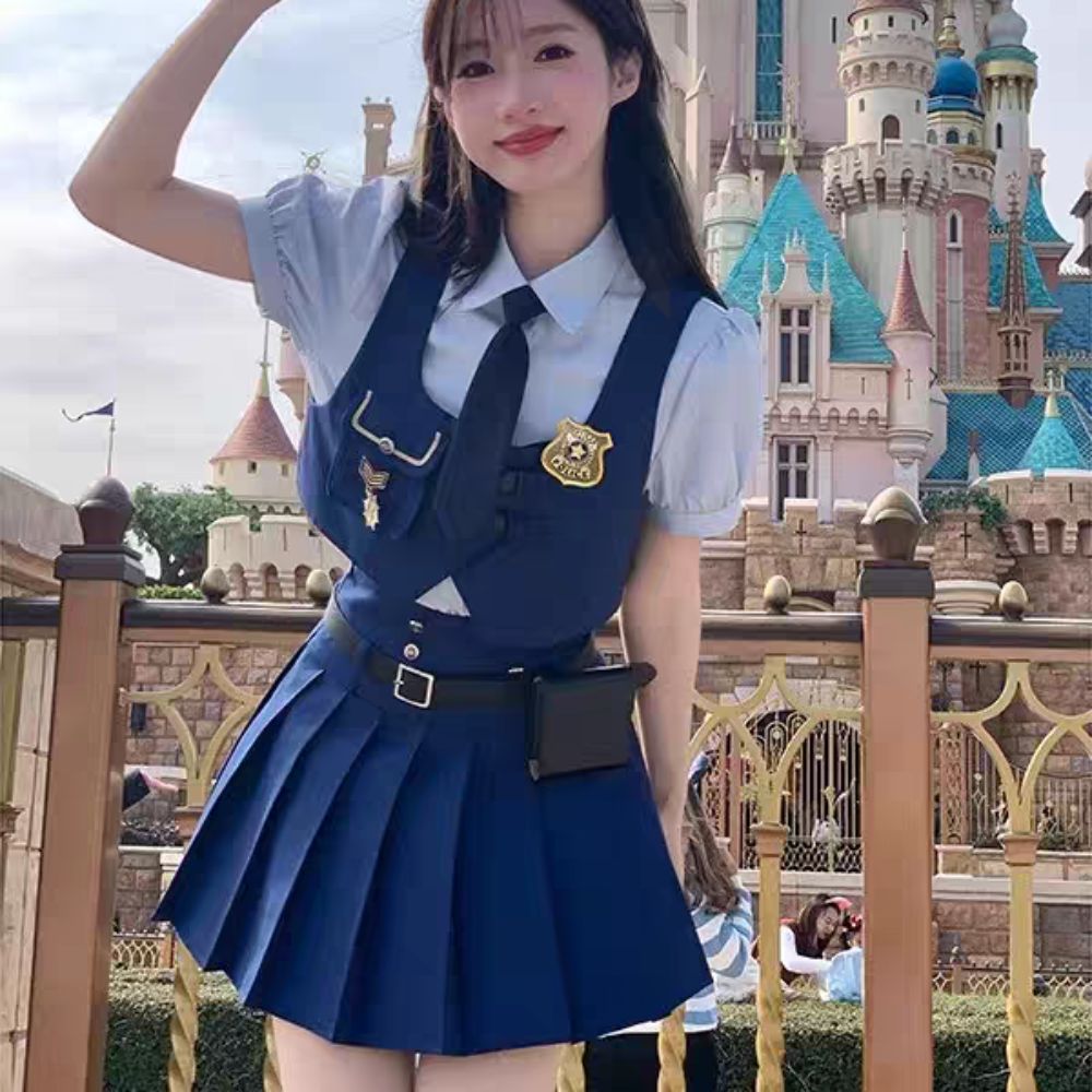 Movie Character Rabbit Ears Judy Cosplay Costume Role Play Props ...