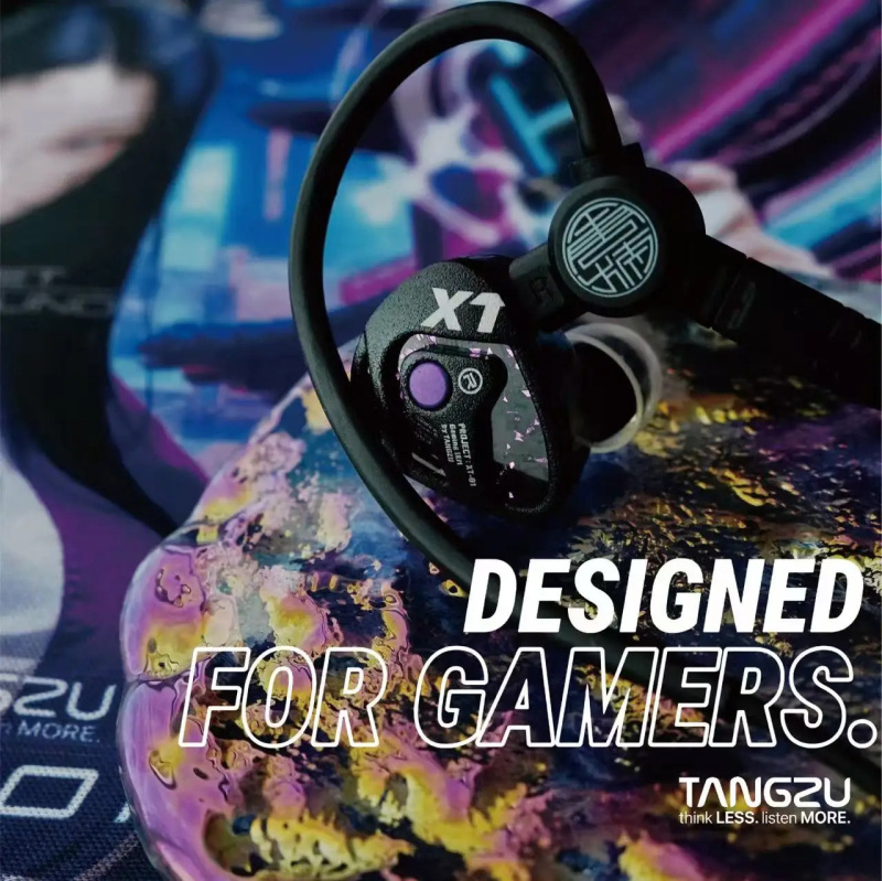 TANGZU Xue Tao 10mm Single Dynamic Driver Glass Diaphragm Unit Gaming ...