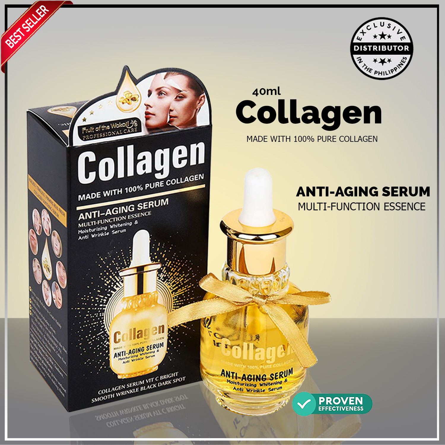 WOKALI Collagen Anti-Aging Serum/Anti Wrinkle Serum 40ml | Lazada PH