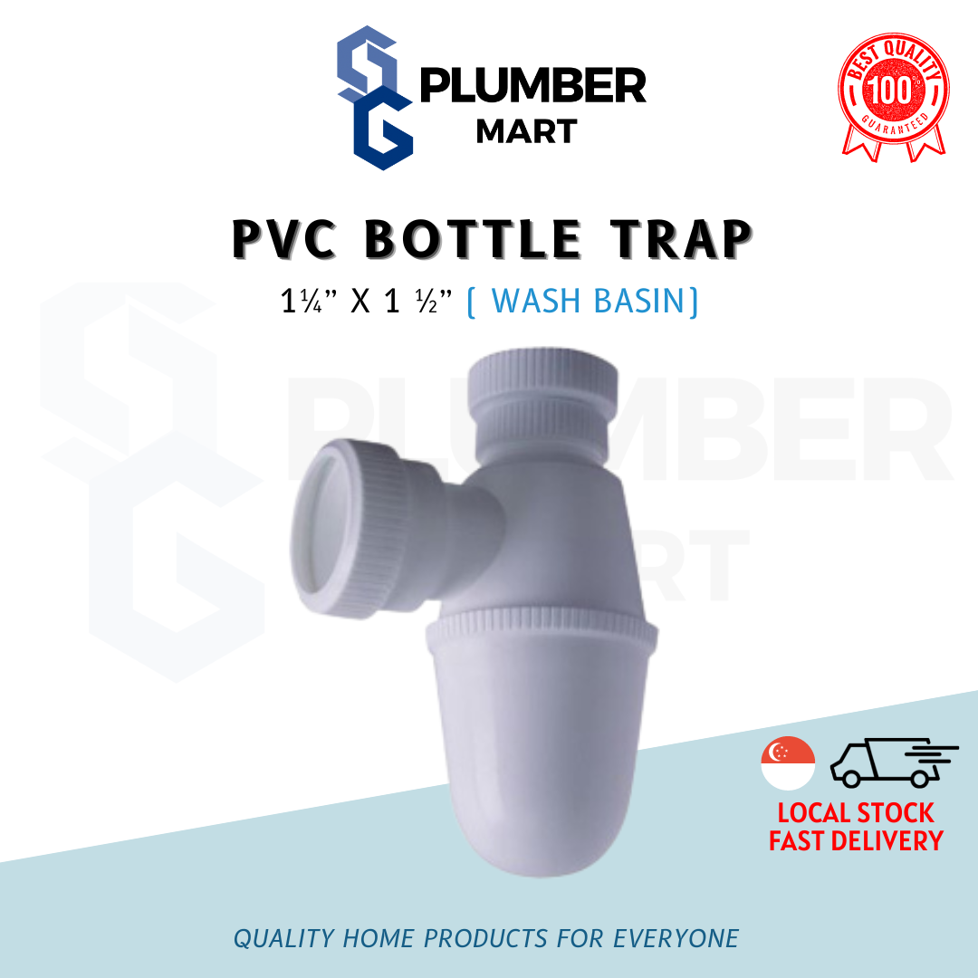 [SG SELLER] PVC Bottle Trap for Wash Basin or Kitchen Sink | Lazada ...