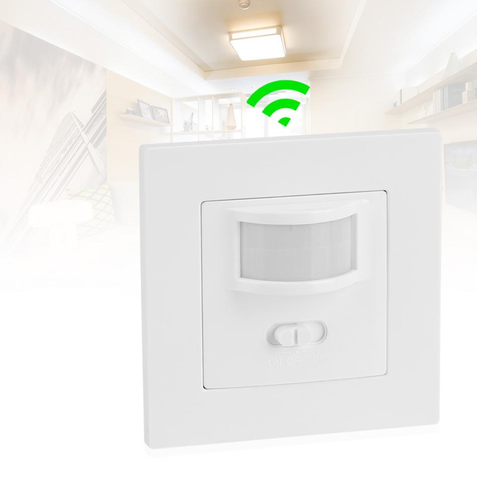 【TopazTrove】AC 110V-240V Infrared Motion Sensor Recessed Wall Lamp ...