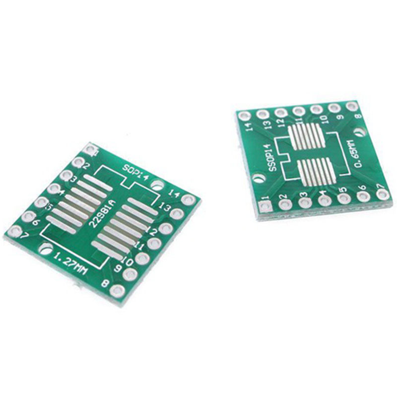 35Pcs PCB Board Kit SMD Turn to DIP SOP MSOP SSOP TSSOP SOT23 8 10 14 ...