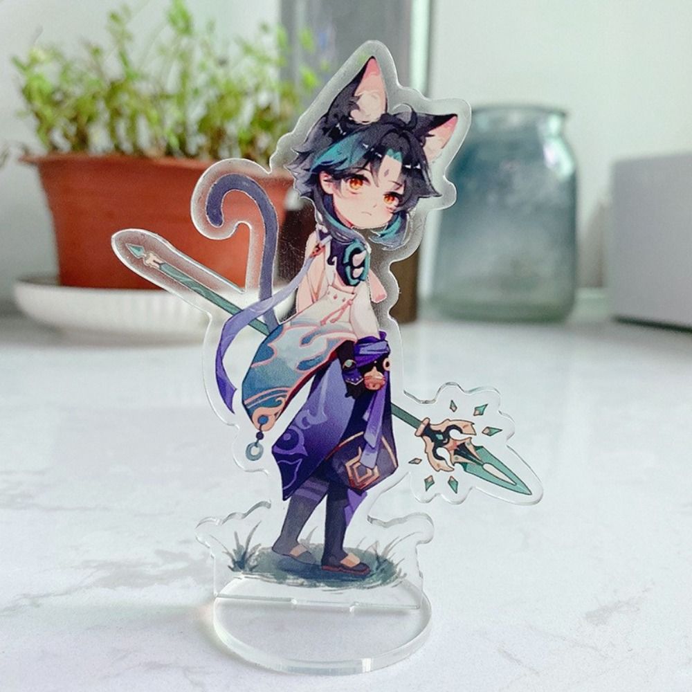 Hot Figures Maid Series Game Genshin Impact Acrylic Stand Acrylic Two ...